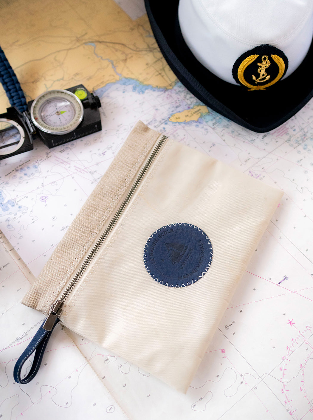 Pochette zippée « Le Grand Foc