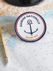 Patch brodé « Marine nationale